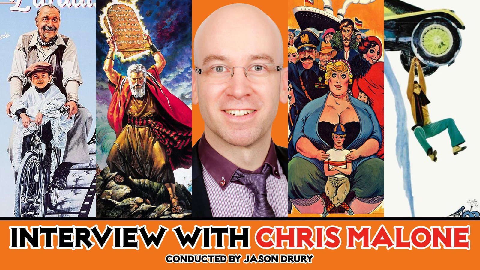 INTERVIEW WITH CHRIS MALONE - Cinematic Sound Radio Podcast